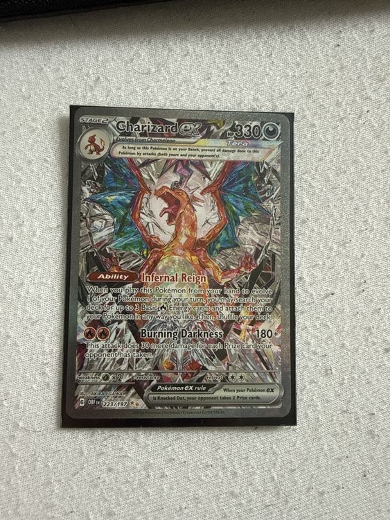 Charizard EX - Seltene Pokémon Karte - Top Zustand! (Neu und originalverpackt) in Basel für CHF ...