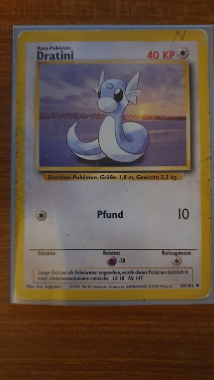 Pokemon Dratini 62/102 Base Set Vintage | Kaufen auf Ricardo