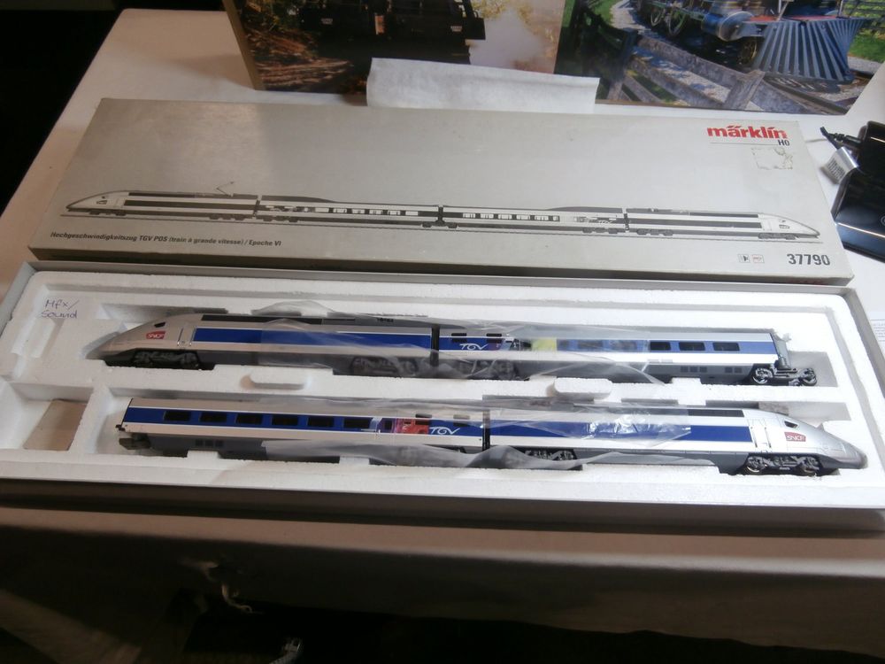 Märklin 37790 TGV Epoche VI 4-Teilig WS/Digital Sound TOP (Neu (gemäss ...