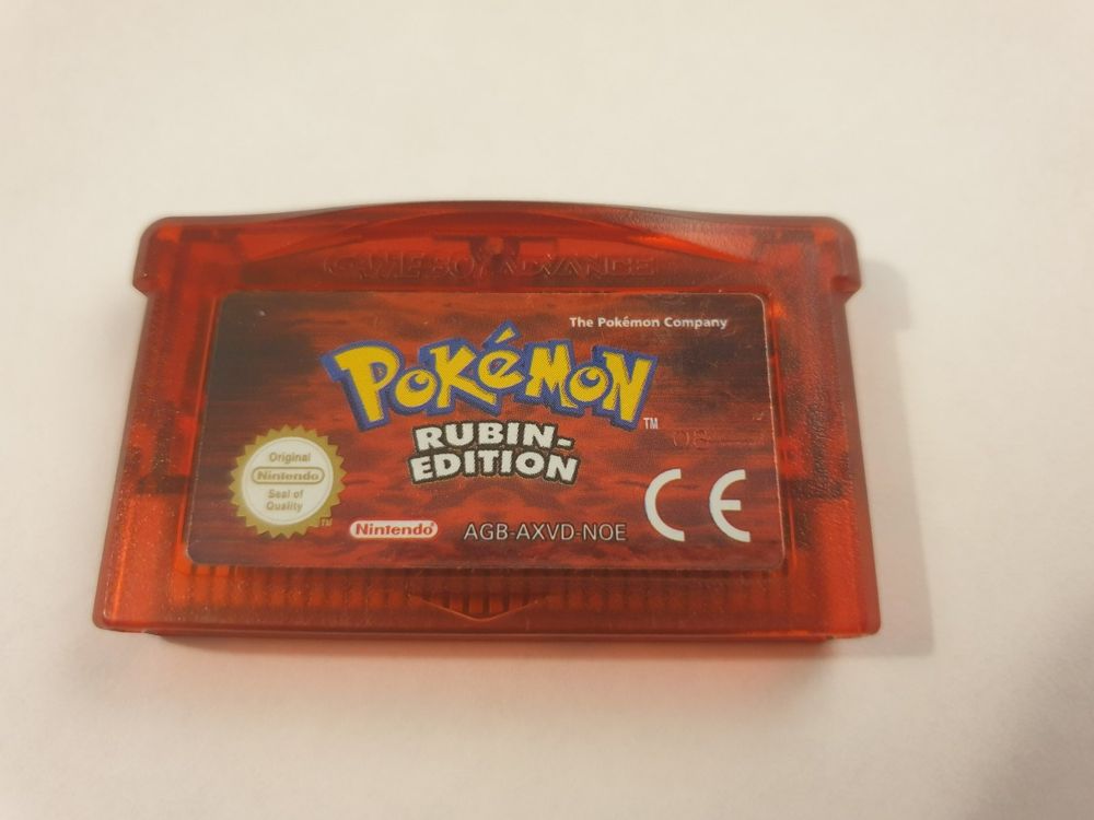 GBA - Pokémon Rubin Edition (Gebraucht) in Rain für CHF 75 – mit ...