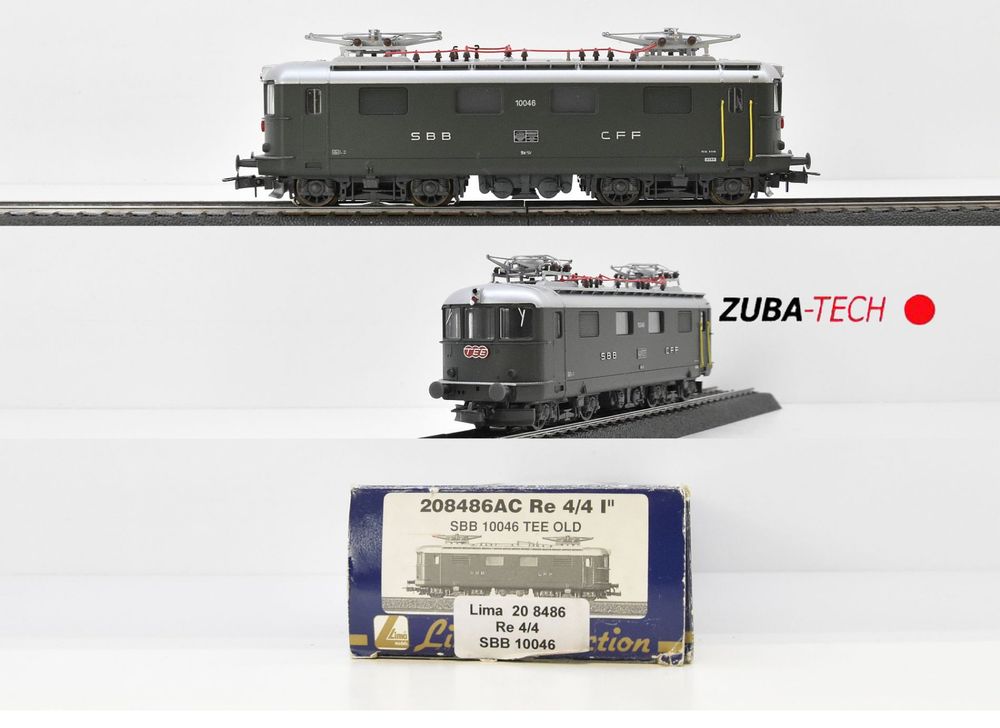 Lima 208486AC E-Lok Re 4/4 I SBB H0 WS Analog mit OVP | Kaufen auf Ricardo