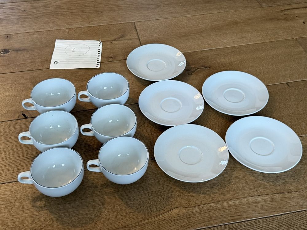 Royal Copenhagen „Blåkant / Blue Line“ – Grethe Meyer – Set (D'occasion ...
