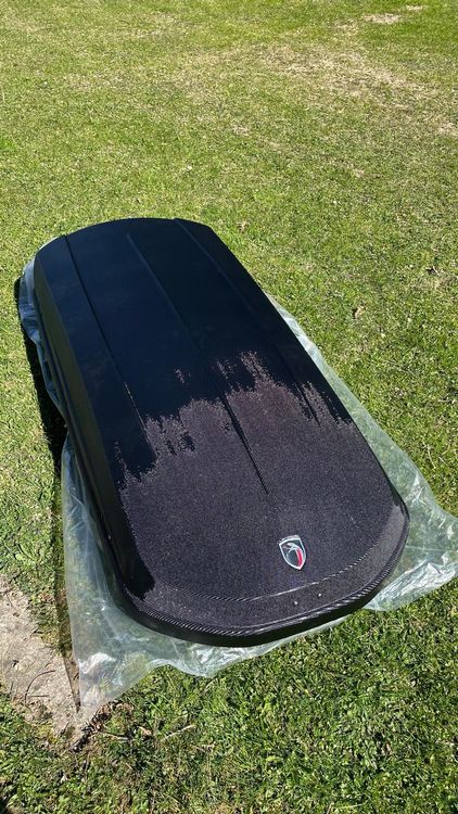 Dachbox 460L, schwarz Carbon Design, geräumig, neu (Neu und ...