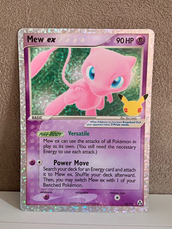 Mew ex ENG Celebrations Pokemon 88/92 | Kaufen auf Ricardo
