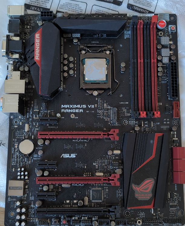 ASUS ROG Maximus VII Ranger und i7 4790s (Defekt) in Basel für CHF 40 ...