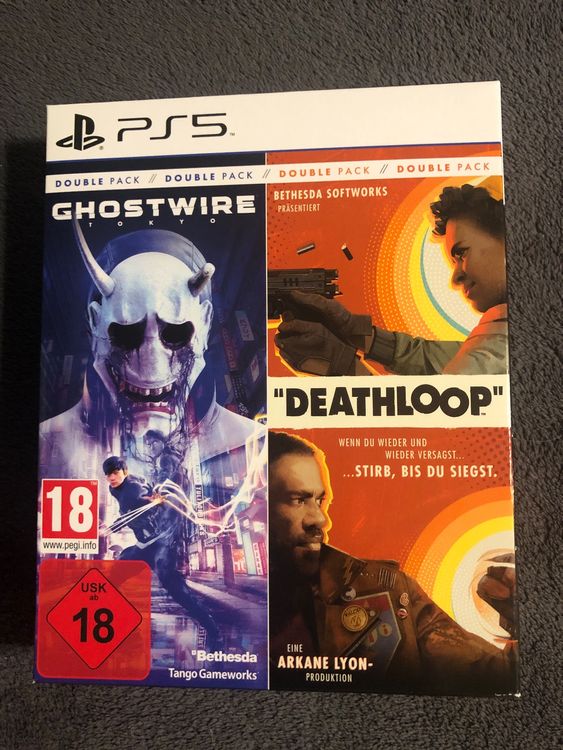 PS 5 Spiel Double Pack- GHOSTWIRE Tokyo/ DEATHLOOP Stirb, bi (Gebraucht) in Münchenstein für CHF ...