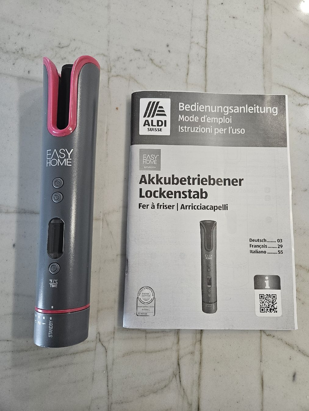 Akku Lockenstab Easy Home - Top Zustand für tolle Locken! (Gebraucht ...