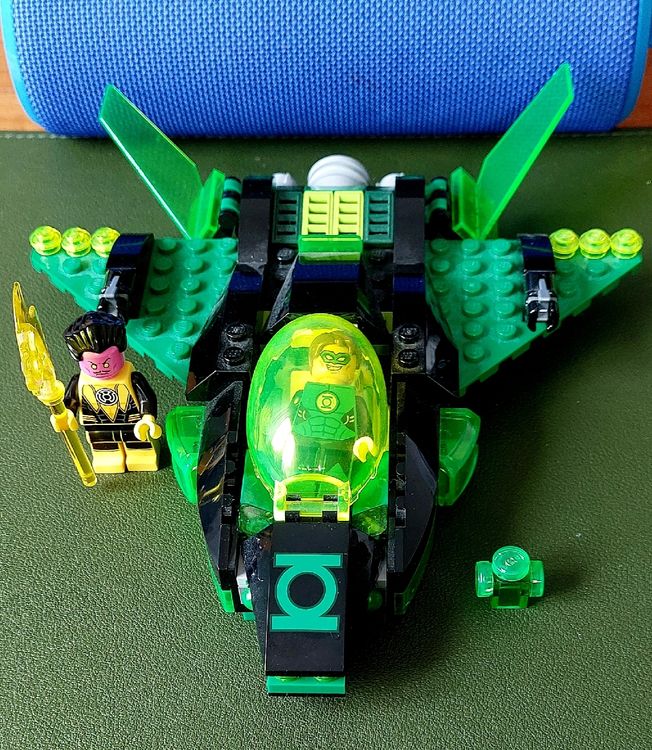 Lego sh145 Green lantern + sh144 Sinestro + veichle 76025 | Kaufen auf ...