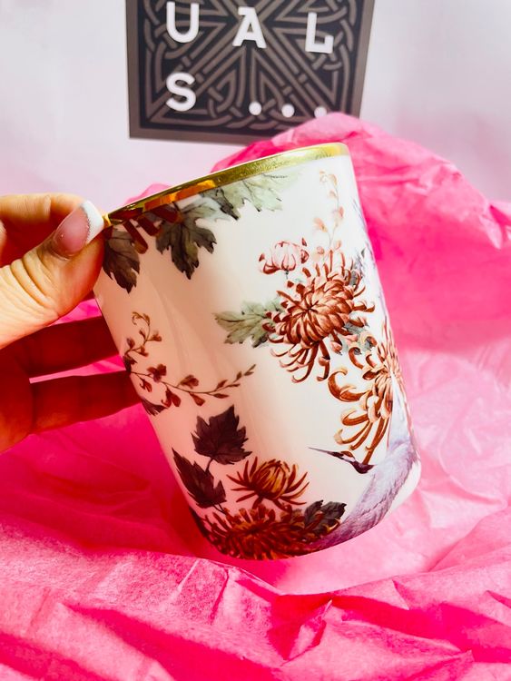 Rituals Signature Collection Kerzenhalter Porzellan 24kGold (Neu und ...