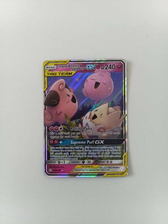Togepi & Pii & Fluffeluff GX Ultra Rare 143/236 (Gebraucht) in ...