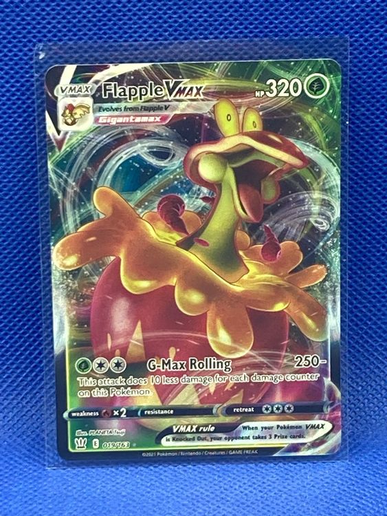 Pokemon Battle Styles / Flapple VMAX 019 / 163 EN (Neu (gemäss ...