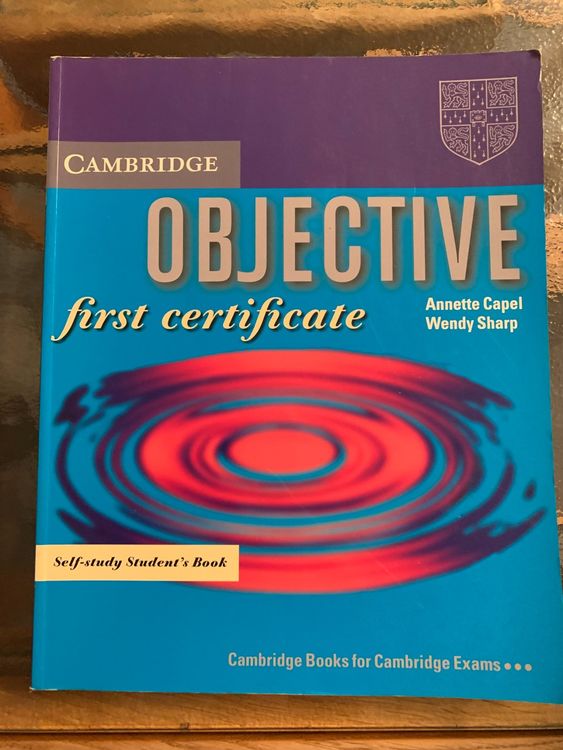 Cambridge Objective first certificate (Gebraucht) in Münchenbuchsee für ...