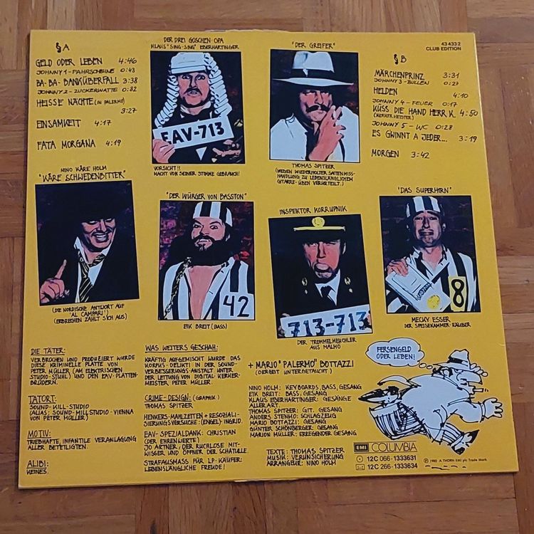 LP - Erste Allgemeine Verunsicherung - Geld oder Leben (Gebraucht) in ...