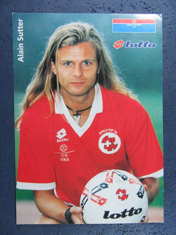 ALAIN SUTTER SFV EX-NATI-CH OHNE UNTERSCHRIFT (Gebraucht) in Ettingen für CHF 1 – mit Lieferung ...