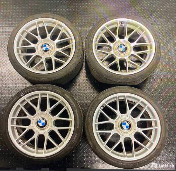 BMW Z3 BBS RC303 / RC 300 Felgen mit neuem Sommerpneu (Gebraucht) in ...