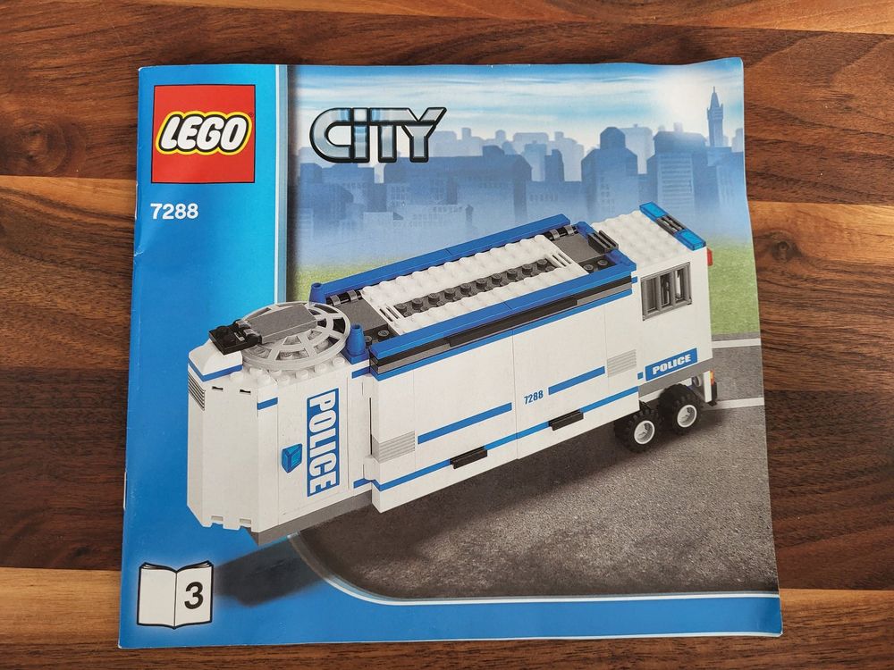LEGO City, 7288 Polizei Truck + kleines Auto | Kaufen auf Ricardo