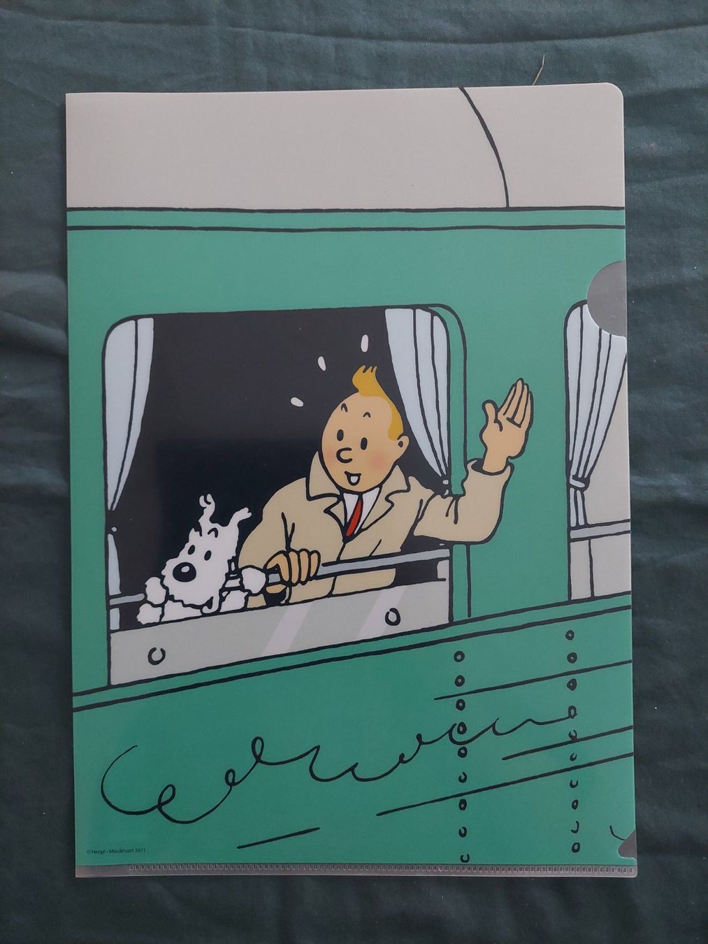 Au choix 4 Fourres Tintin en plastique A4 Neuves (Neuf (Voir ...