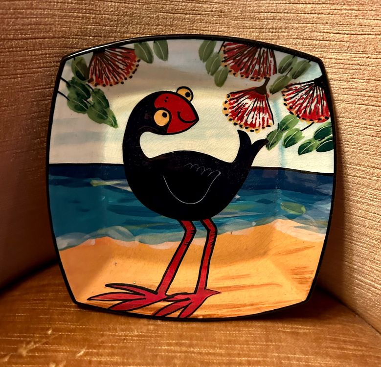Amusante Assiette Kevin Kilsby oiseau de Nouvelle Zélande (Gebraucht ...