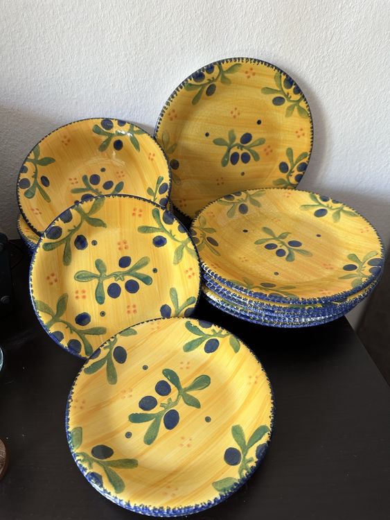 Service de table Lot de 16 assiettes Provence cérami (D'occasion) à Les ...