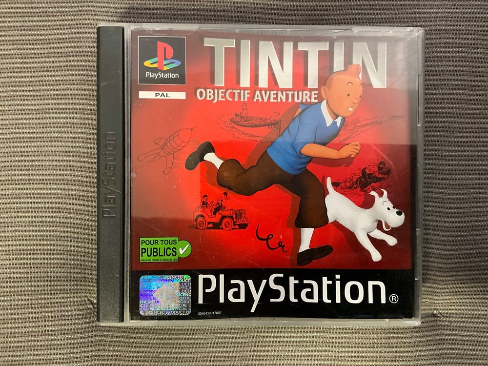 Tintin Objectif Aventure Sony Playstation (Gebraucht) in Giubiasco für ...