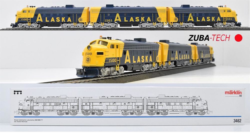 Märklin 3462 Diesellok EMD F7 Alaska H0 (Gebraucht) in St. Gallen für ...
