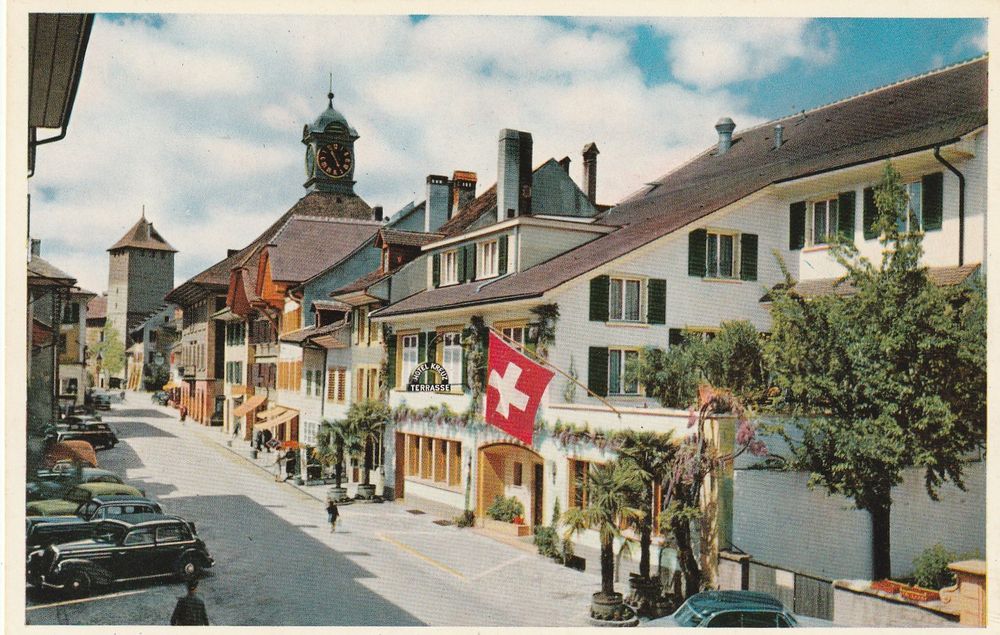 Murten-Hotel Weisses Kreuz und Terrasse | Kaufen auf Ricardo