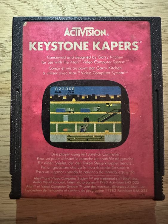 Keystone Kapers für Atari 2600 (Gebraucht) in Kestenholz für CHF 12 ...