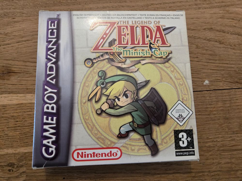 The Legend of Zelda : The Minish Cap - Game Boy Advance (Gebraucht) in ...