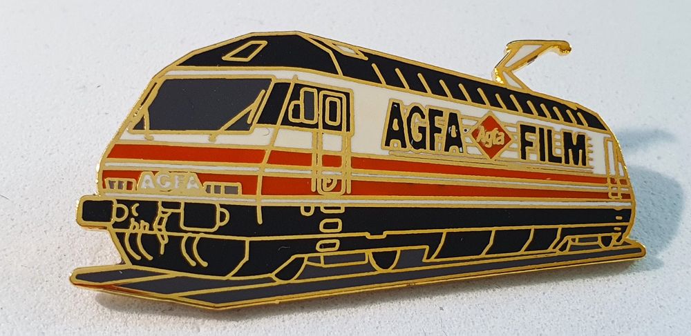 AA123 - Pin Zug Train Bahn Lokomotive SBB AGFA Nr. 656 (Gebraucht) in Reinach BL für CHF 3 – mit ...