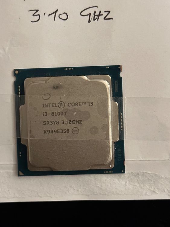 CPU Intel Core i3-8100T. 3.10 GHz gebraucht funktioniert (Gebraucht) in ...