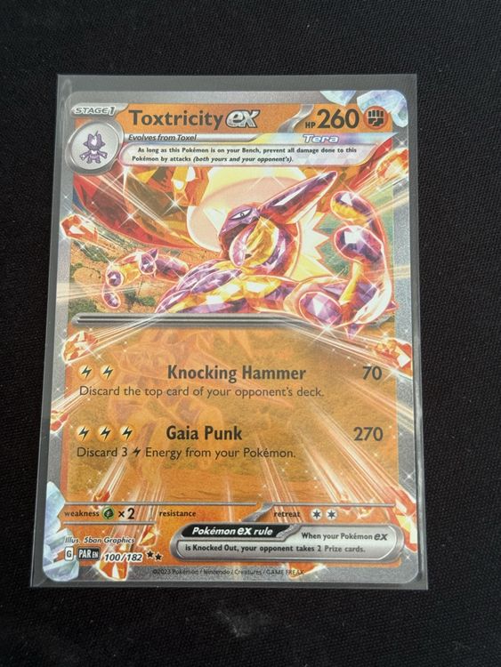 Toxtricity Ex [Holo] #100 Pokemon Paradox Rift (Neu (gemäss ...