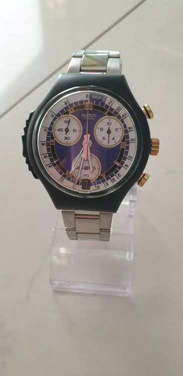 Swatch Chronograph neuwertig alarm (läuft) | Kaufen auf Ricardo
