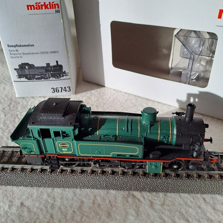 Märklin H0 36743 Dampflok BR 96, SNCB, OVP (Gebraucht) in Suhr für CHF ...