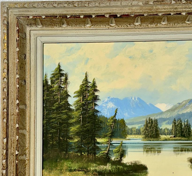 Grosses Landschaft Gemälde von H.Meier | Acheter sur Ricardo