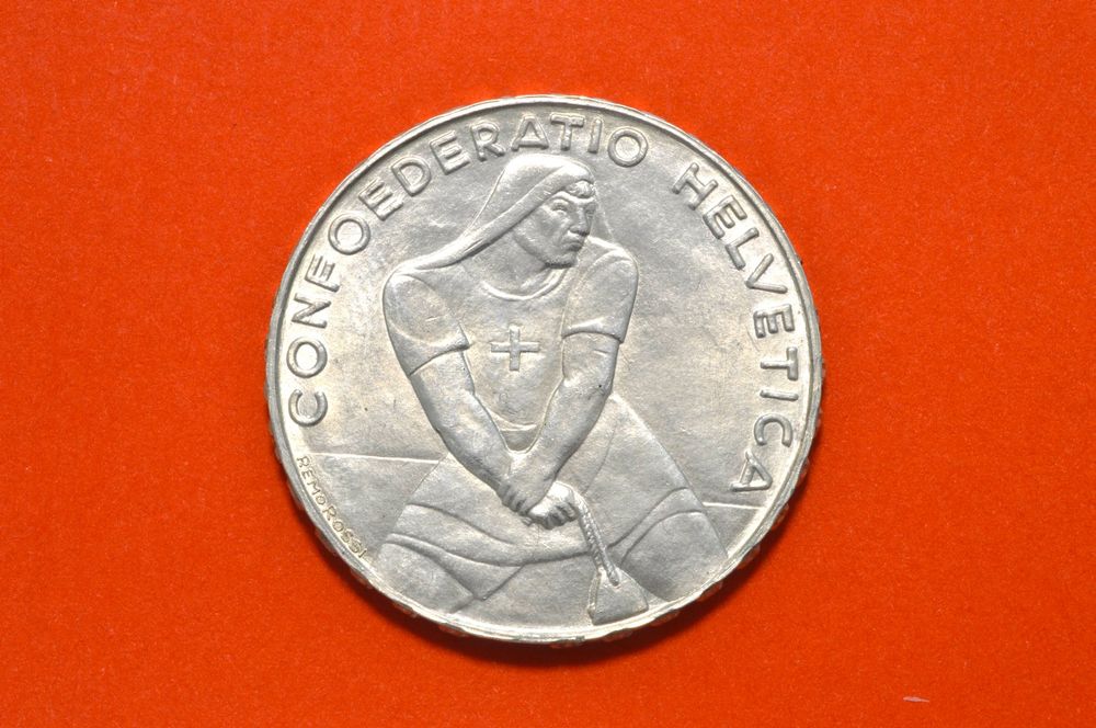 5 Franken Laupen 1939 (Gebraucht) in Oberglatt ZH für CHF 130 – mit Lieferung auf Ricardo kaufen