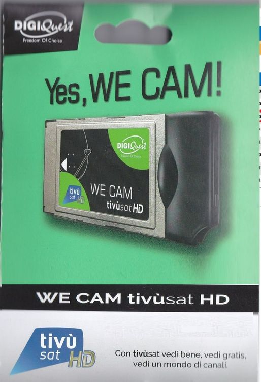 We CAM Tivu-Sat per Smart TV (Nuovo e nell'imballaggio originale) a ...
