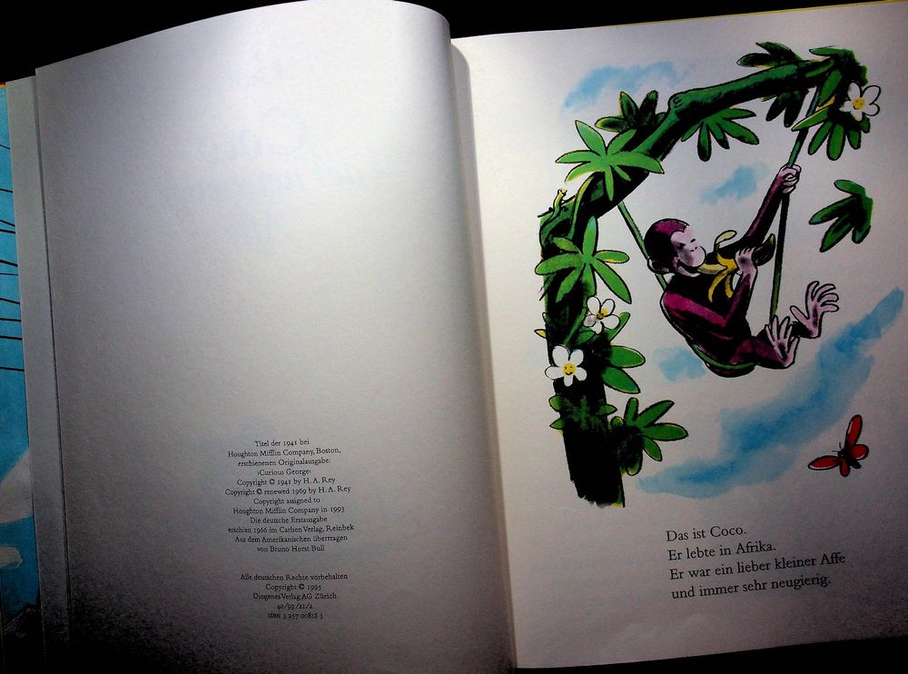 Coco der neugierige Affe Diogenes 2. Aufl. 1999 | Kaufen auf Ricardo
