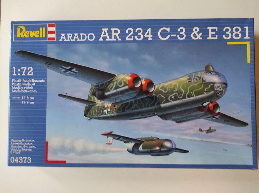 Arado AR 234 C-3 & E 381der Luftwaffe von Revell 1/72 (Neu und ...