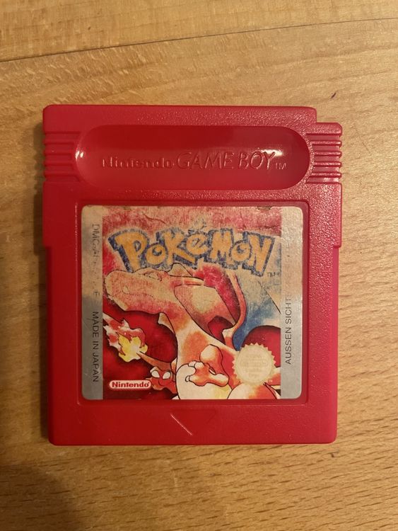 Pokémon Rote Edition Gameboy Game (Gebraucht) in Würenlingen für CHF 39 ...