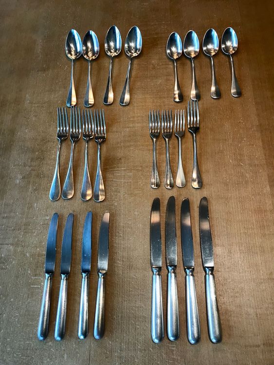Silberbesteck Baguette 24-teilig (Gebraucht) in Scharans für CHF 80 – mit Lieferung auf Ricardo ...