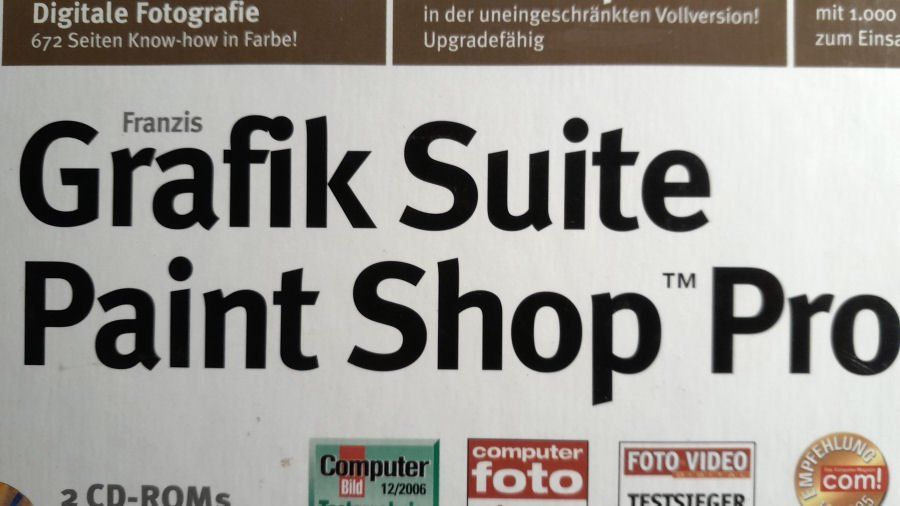 Corel Paint Shop Pro X Fullset, Neuwertig, Schnell, RAR! (Gebraucht) in ...