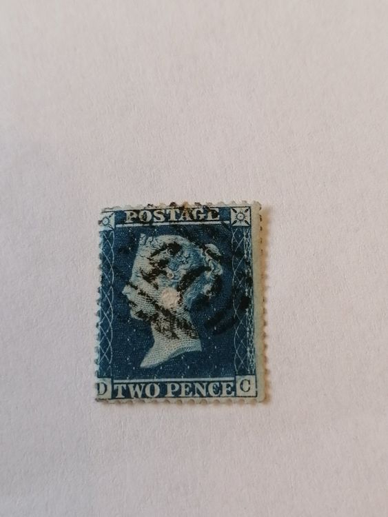 Two Pence blue 1857 | Kaufen auf Ricardo