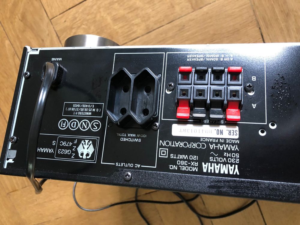 Yamaha RX-360 Natural Sound Stereo Receiver Verstärker HiFi (Gebraucht ...