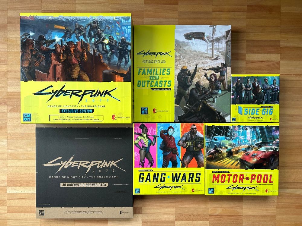 Cyberpunk 2077: Gangs of Night City - Kickstarter (Neu (gemäss ...