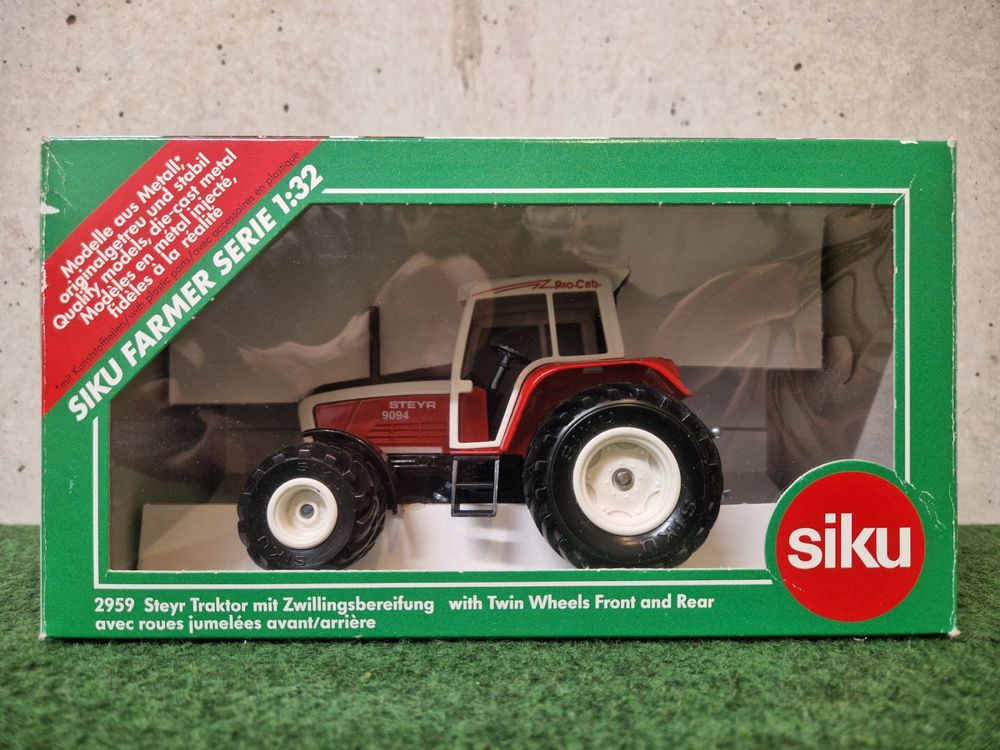 Siku Steyr 9094 mit Zwillingsbereifung 2959 OVP (Gebraucht) in ...