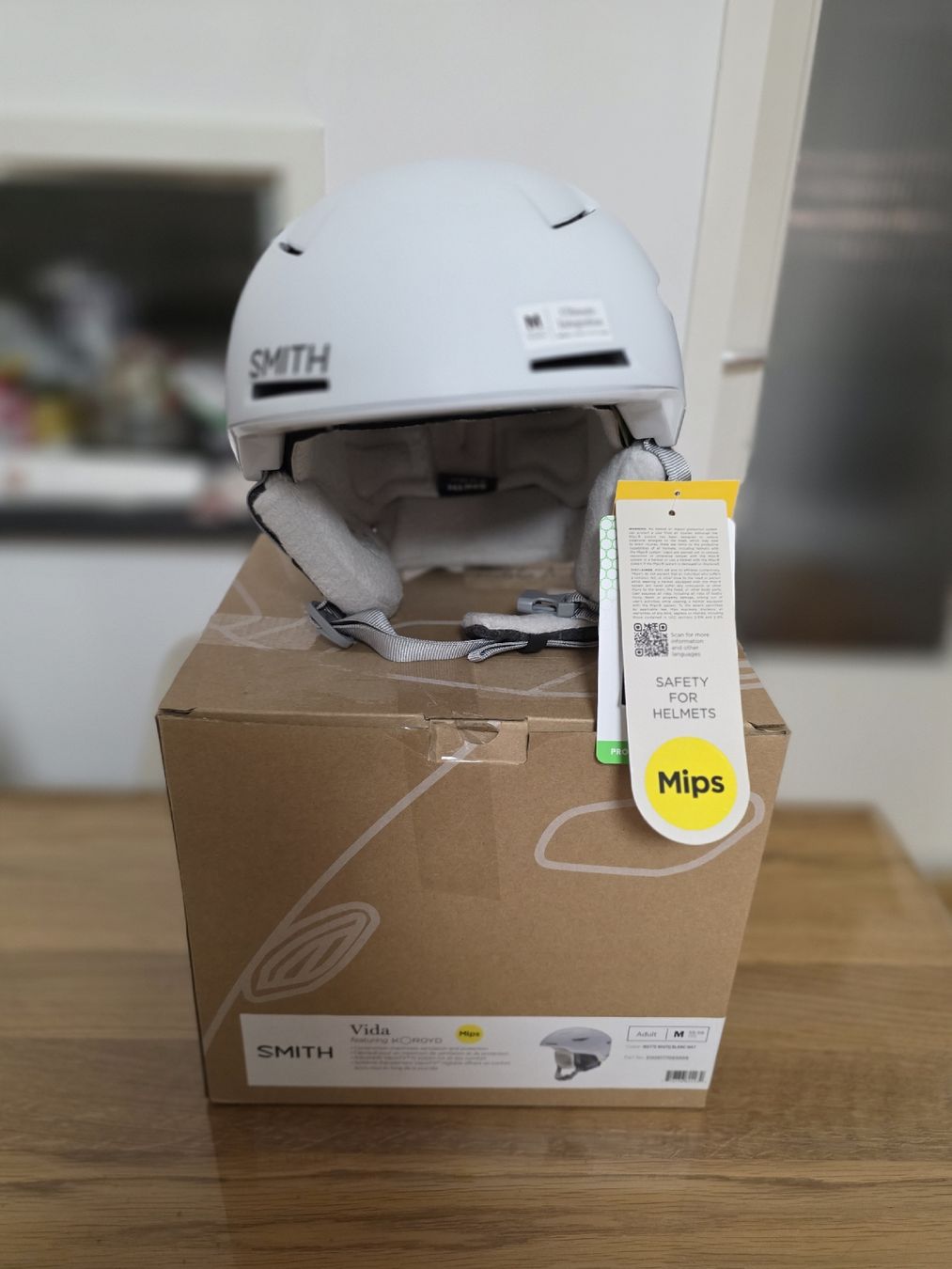 Smith Vida MIPS Women's Snow Helmet - White - Medium Neu (Neu und ...