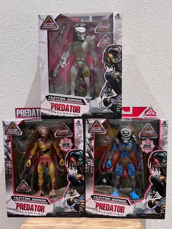 3 Predator Toy Collection limited figuren 20th century NEU | Kaufen auf ...