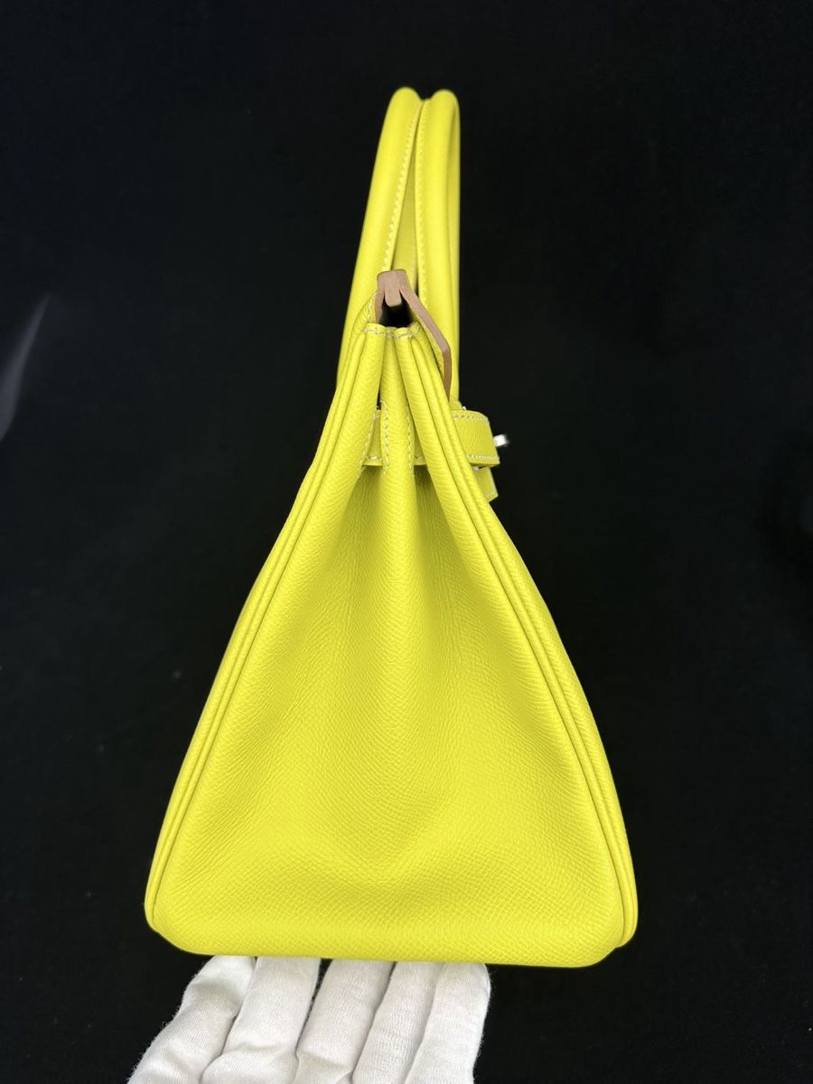 Authentic Birkin Bag 30 in Lemon Yellow (R9) (Gebraucht) in Wilen b ...