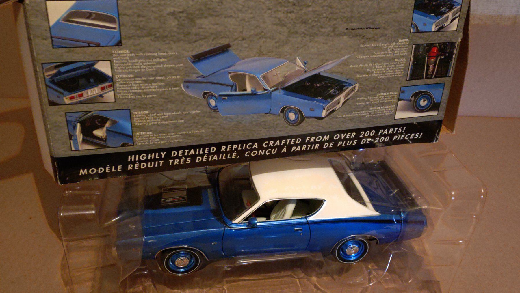 1971 Dodge Charger Super Bee von ertl/Authentics in 1:18 (Gebraucht) in ...