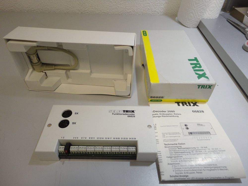 Trix Funktionsdecoder 66828 H0 (Gebraucht) in für CHF 1 – mit Lieferung ...